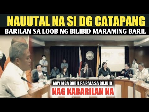 Baril@n sa loob ng Bilibid, DG Catapang at Commander ng commando ginisa ...