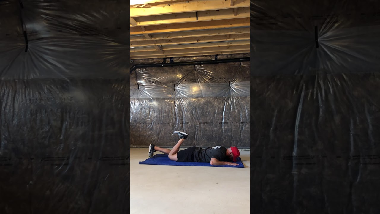 Active Hamstring ISO - Prone - YouTube