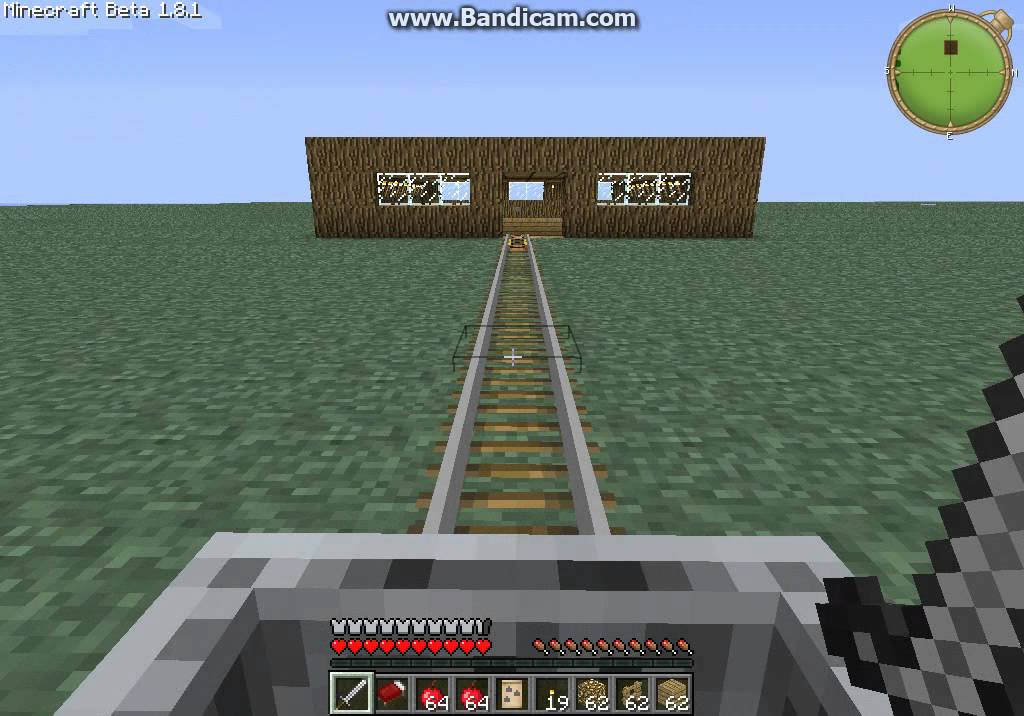 Minecraft: Flat grass map Part 4 - YouTube
