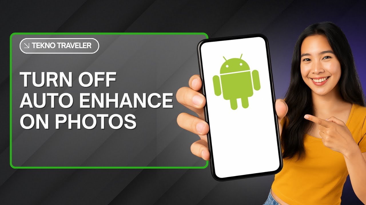 How to Turn Off Auto Enhance on Photos - YouTube