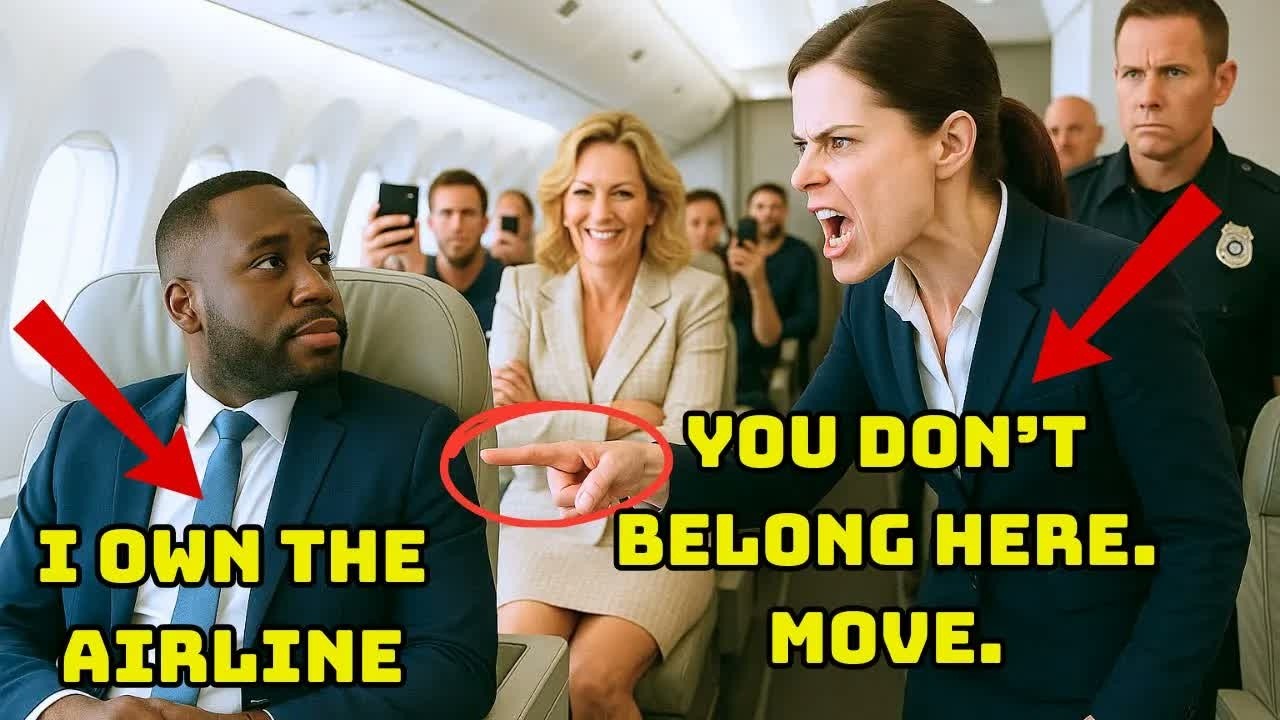 Black CEO Denied First Class Seat — 5 Minutes Later, the Entire Airline ...