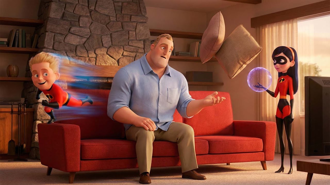 Incredible Family Fun: Dash's Speed | The Incredibles Animation 🏃‍♂️💨 ...