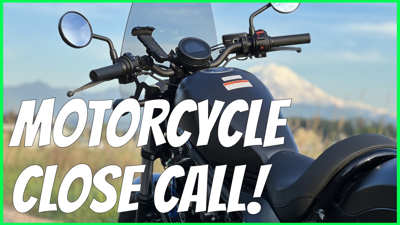 Motorcycle Accident – ANOTHER Close Call?! - YouTube