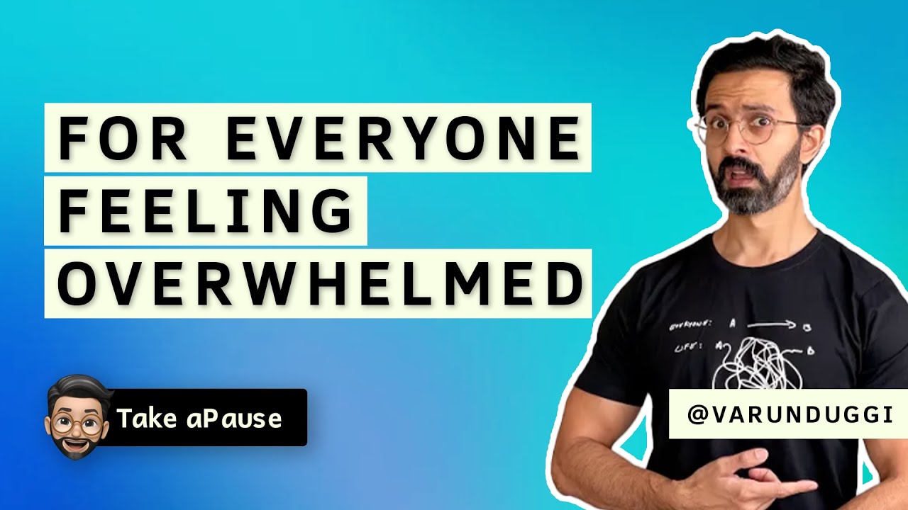 Watch This to Regain Focus and Balance in Life | Varun Duggi | Take a ...