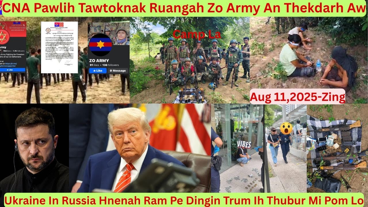Aug 11 Zing: CNA Ruangah Zo Army An Kuai. Singapore Ah Khaini, Sahdah ...