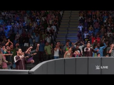 WWE 2K18 Edge Vs Kurt Angle - YouTube