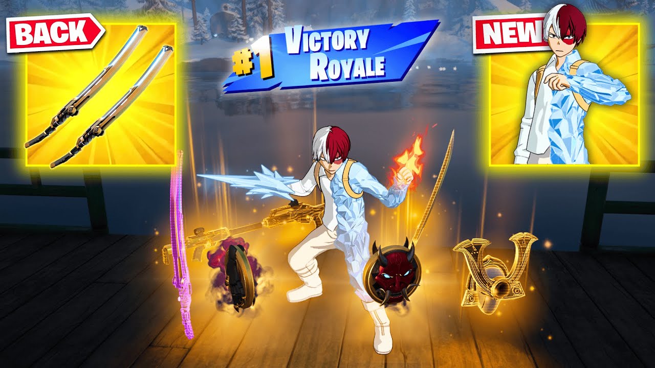 SHOTO TODOROKI vs 3 NEW MEDALLIONS & MYTHIC’S CHALLENGE (NEW! Fortnite ...