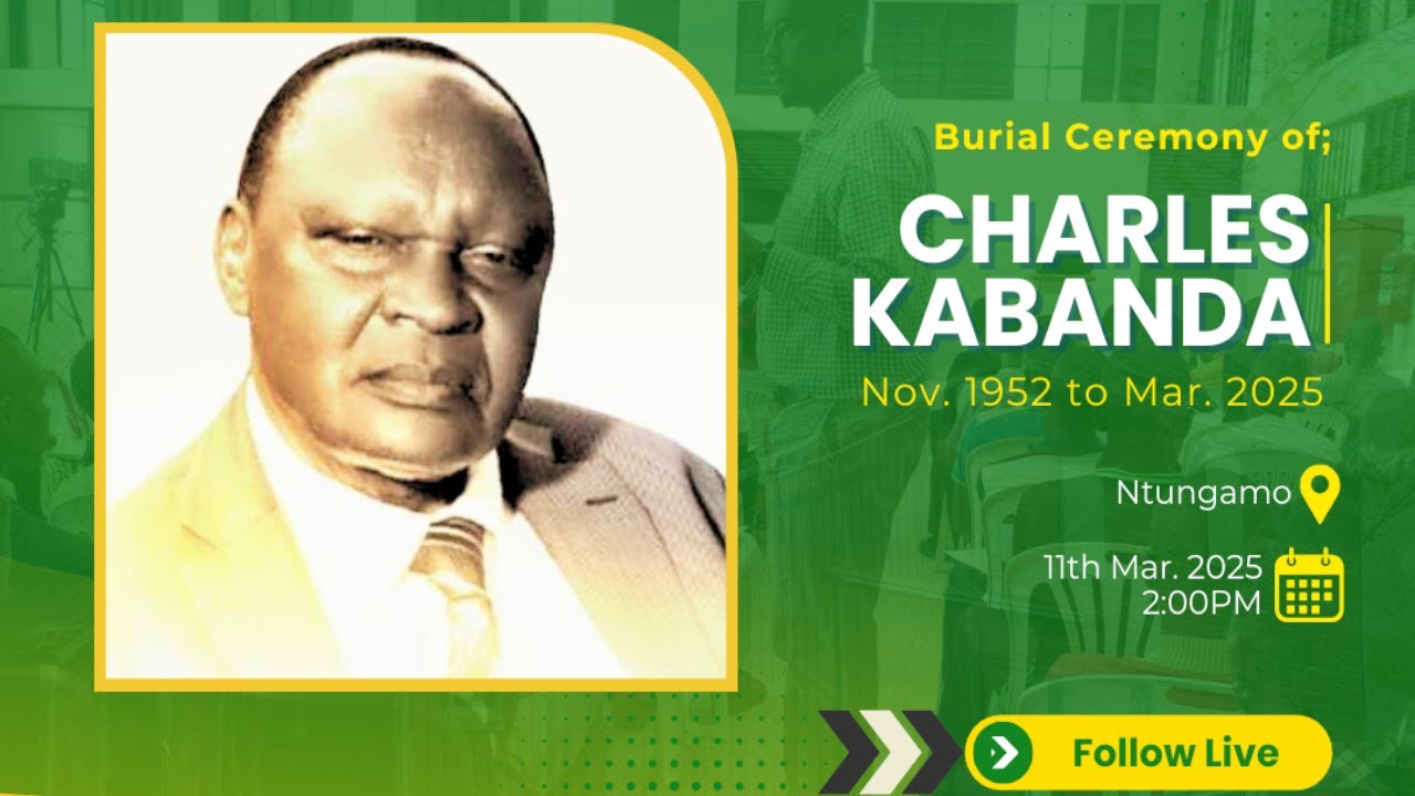BURIAL CEREMONY OF PAPA CHARLES KABANDA (Nov. 1952 to Mar. 2025) - YouTube