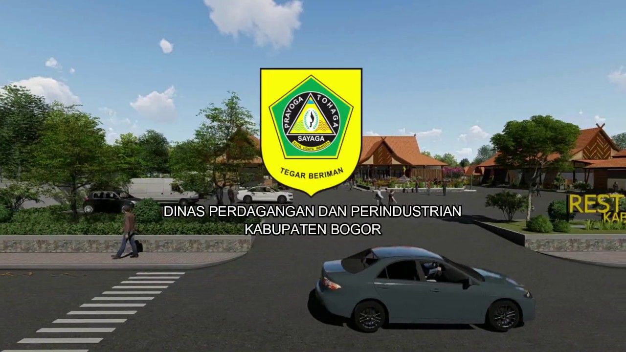 Animasi Rest Area Kabupaten Bogor - YouTube