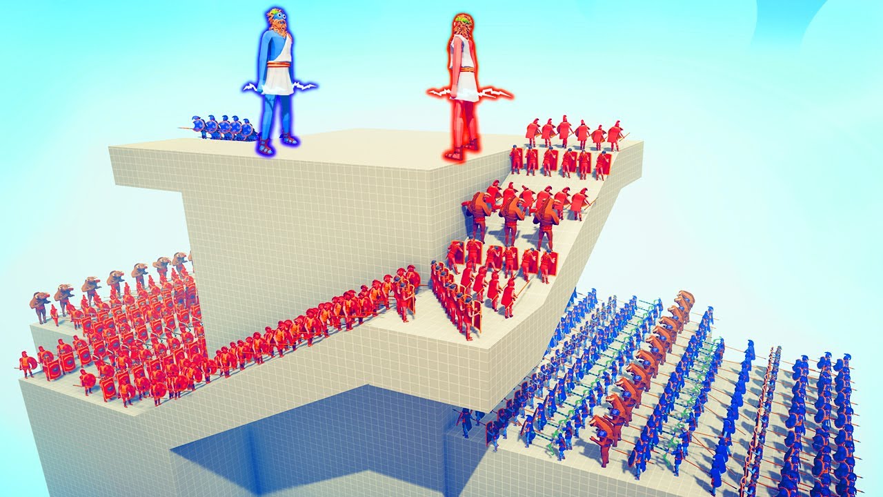 RED vs BLUE TOURNAMENT 2 | TABS - Totally Accurate Battle Simulator ...