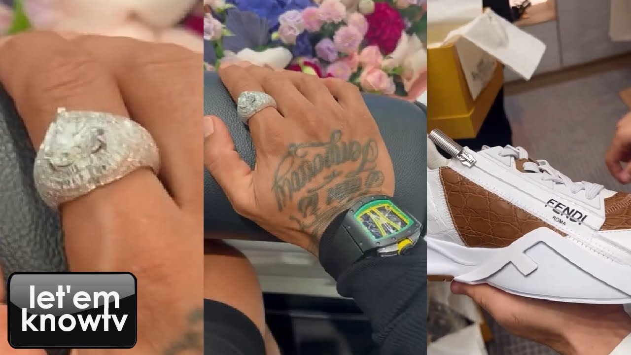 Rapper Fortafy Flexing Crazy Jewelry In Dubai As He Shops For New Drip ...