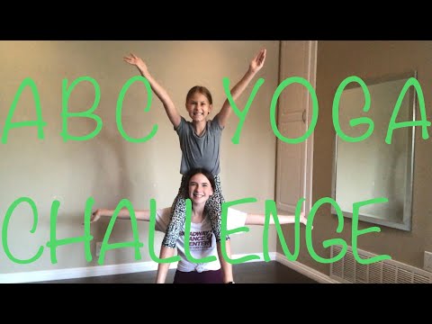 ABC YOGA CHALLENGE // Maia and Ainsley