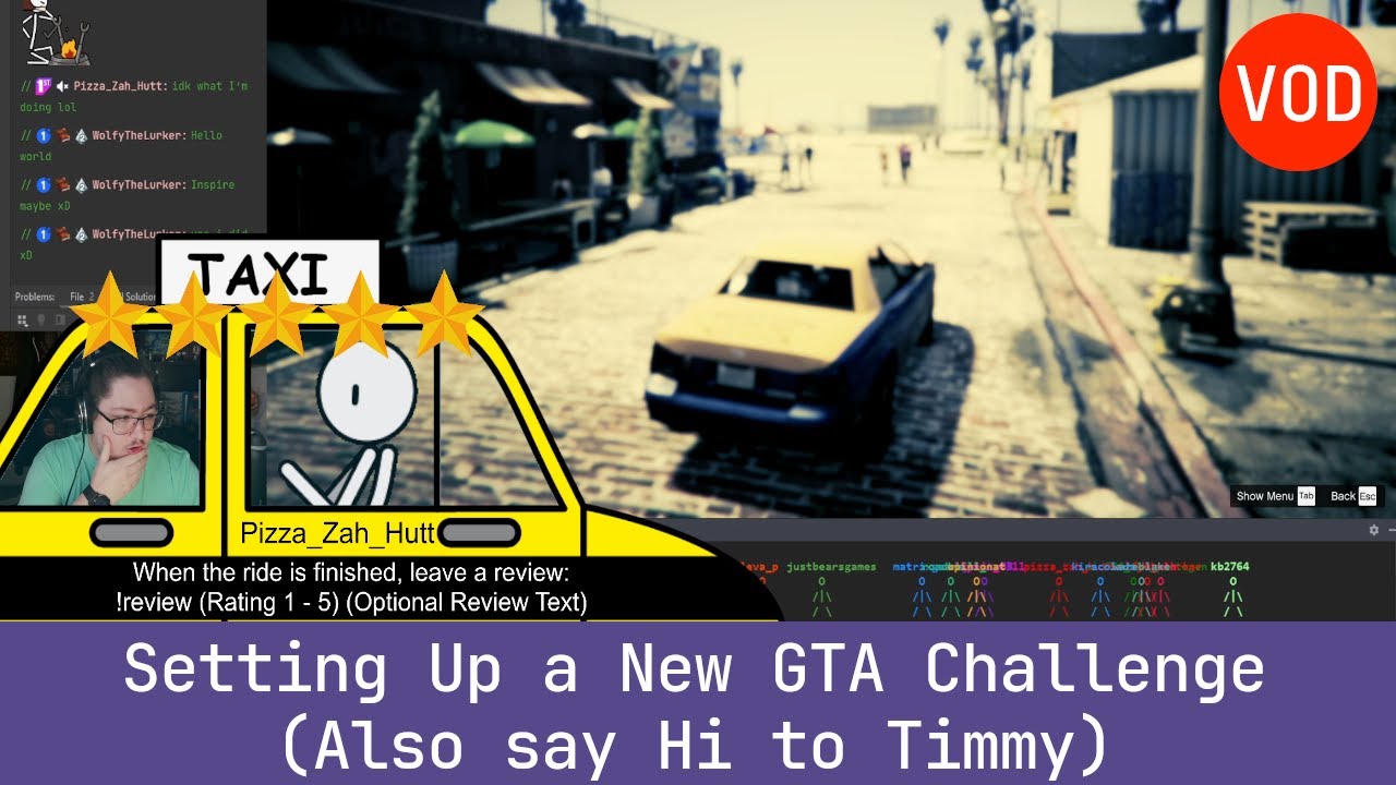 Setting Up a New GTA Challenge (Also say Hi to Timmy) | VOD - YouTube