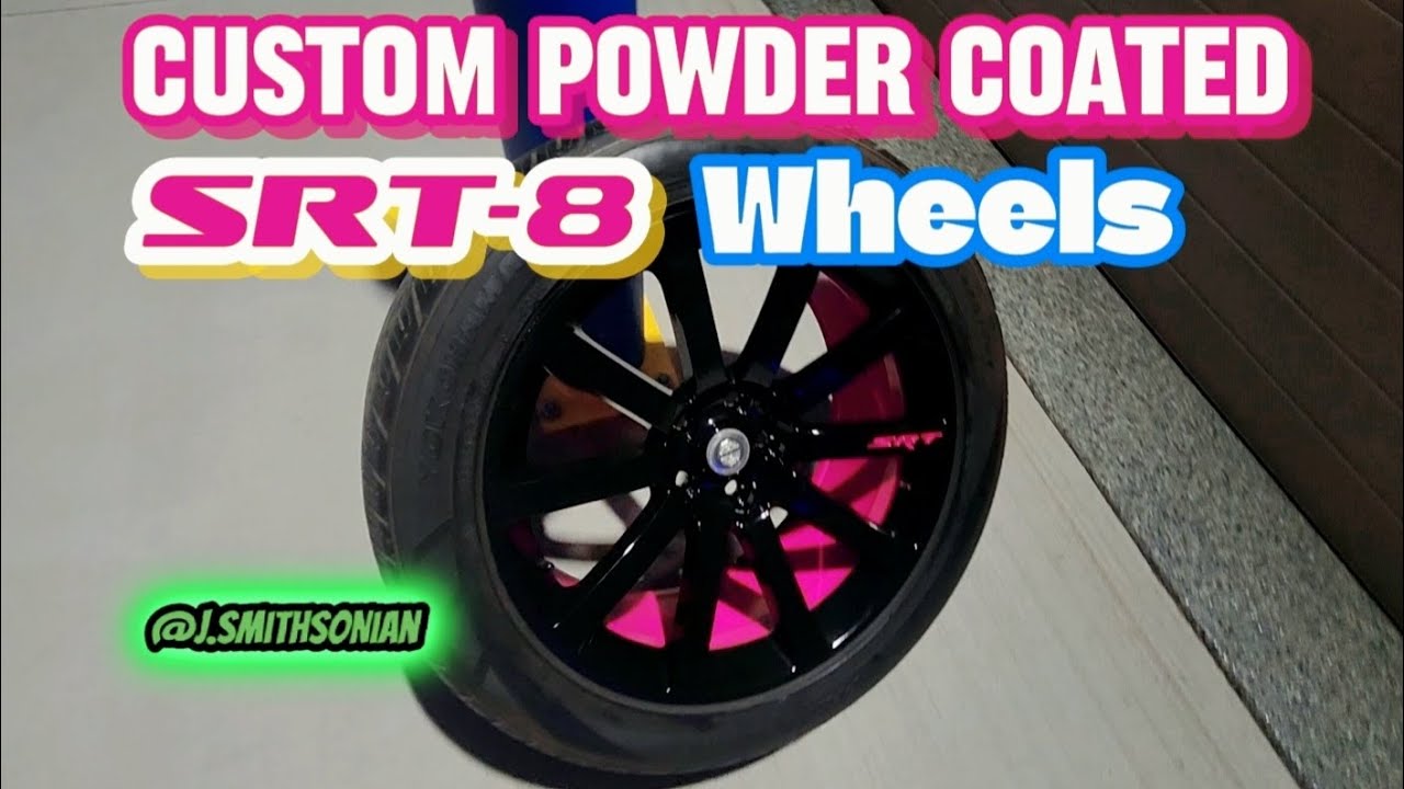 2 tone #Chrysler #300C SRT-8 wheels #PowderCoated - YouTube