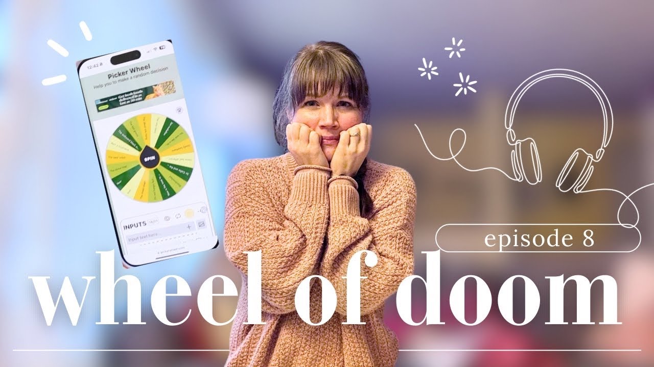 WHEEL OF DOOM 🎡 episode 8 | Christmas decorations, wrapping presents ...