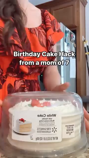 Best Birthday Cake Hack EVER! - YouTube