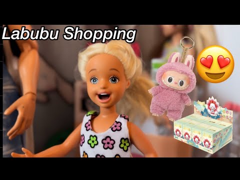 Barbie Dolls- Surprising My Daughter With Her DREAM LABUBU! * Viral ...