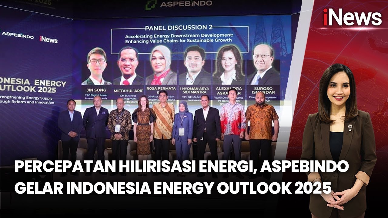ASPEBINDO Gelar Indonesia Energy Outlook 2025 |iNews Malam | 28/02 ...