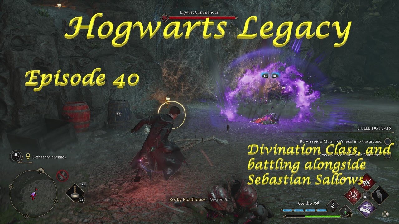 Hogwarts Legacy Episode 40: Divination class and battling alongside ...