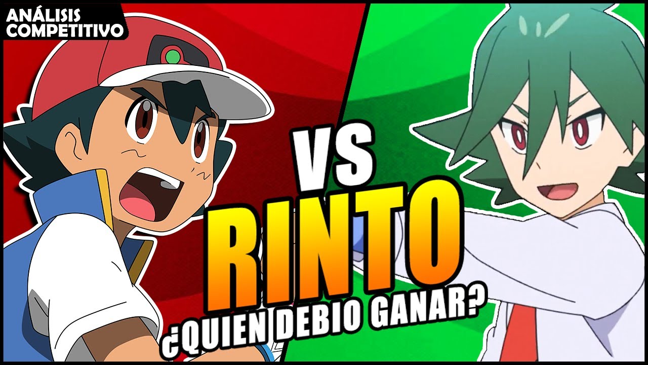 ASH V.S RINTO ¿GUIÓN? | POKEMON VIAJES | ANÁLISIS COMPETITIVO - YouTube