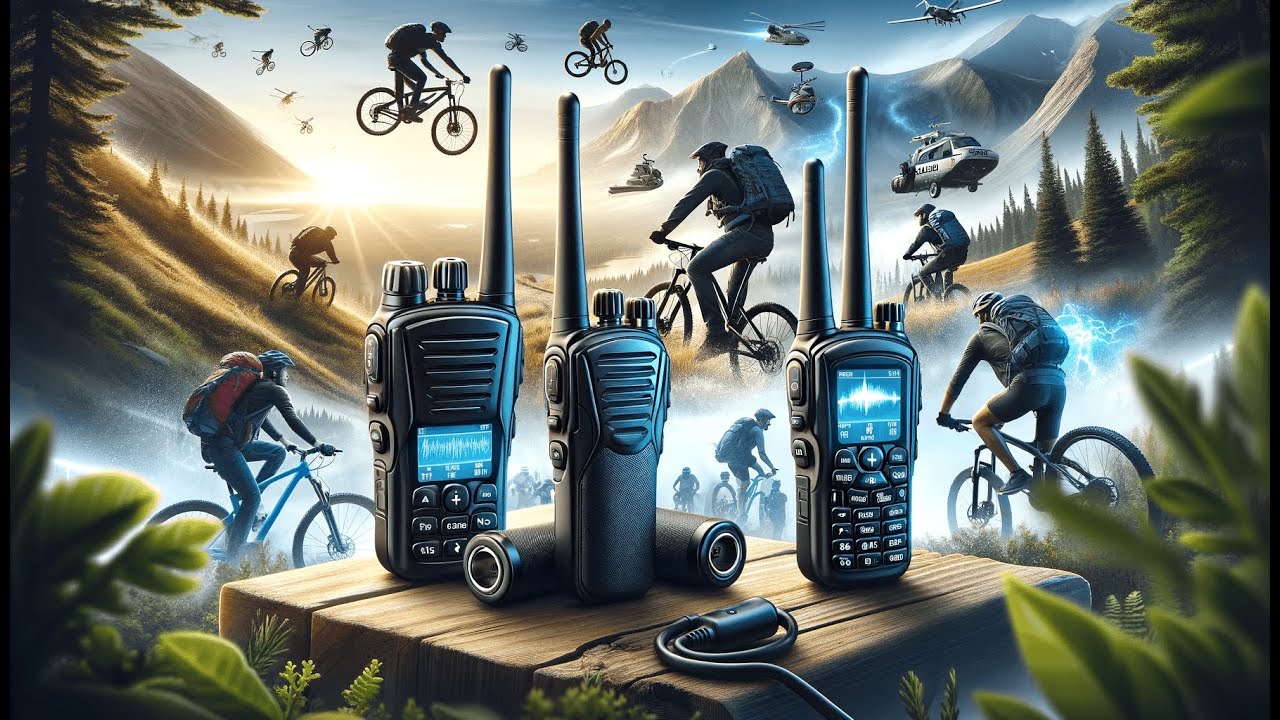 🚲 Best Walkie Talkie for Bike Riding | SAMCOM 2 Way Radios 🚲 - YouTube