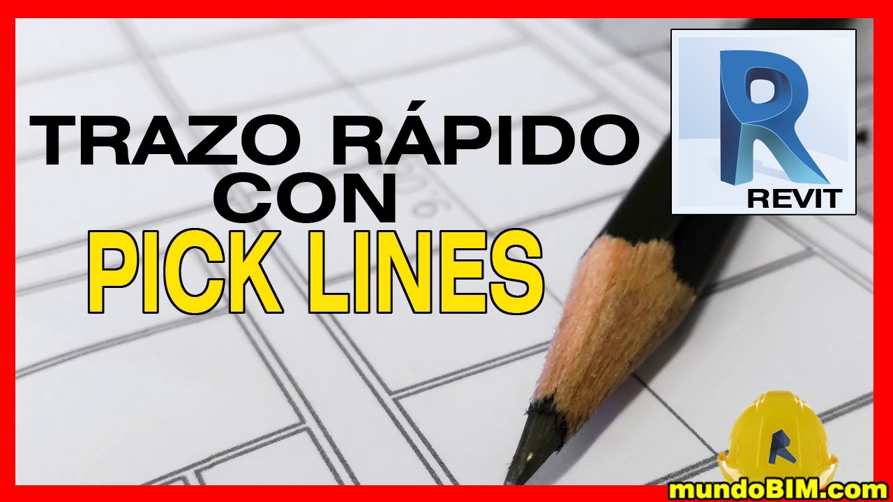 Detección de contornos con pick lines en Revit - YouTube