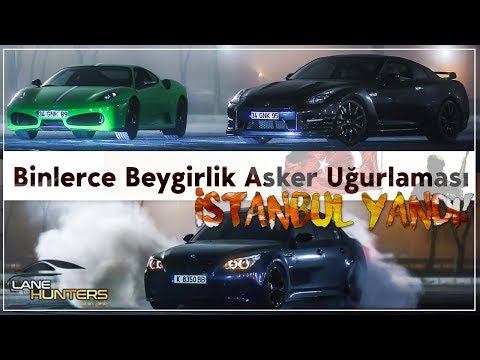 Gelmiş Geçmiş En İyi Asker Uğurlamalarından Biri! Lane Hunters Ailesi İstanbul'u Yaktı!
