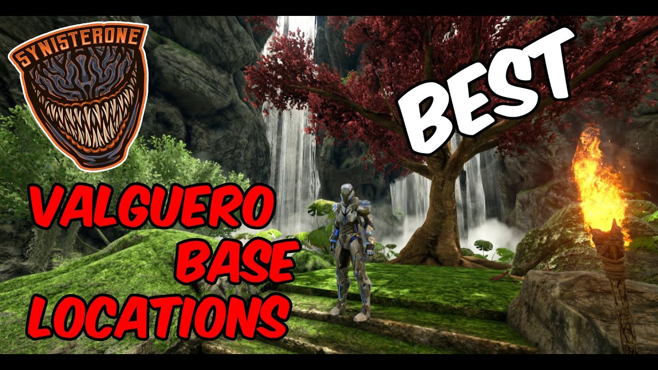 Ark: Survival Evolved - Best Base Locations on Valguero! - YouTube