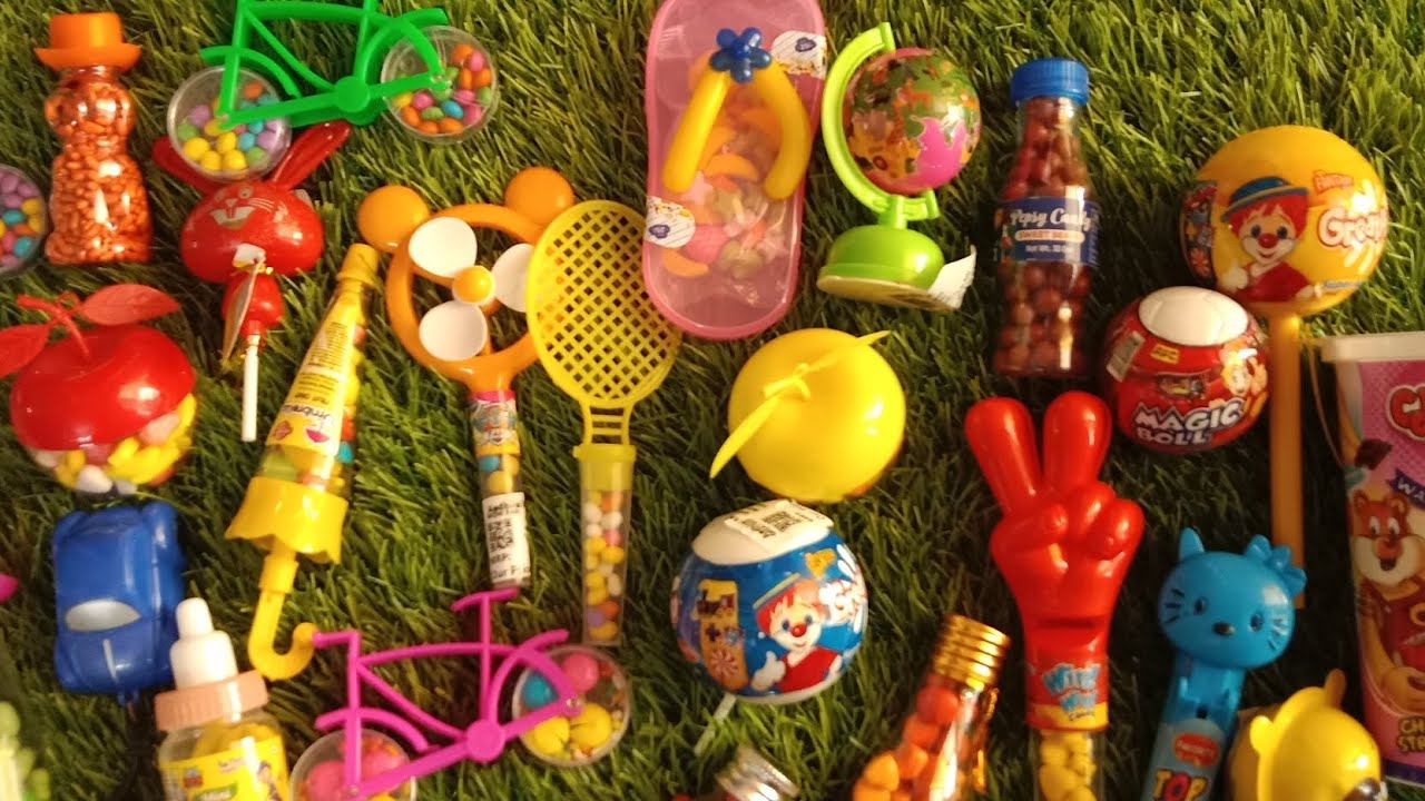 Lots of Toy chocolates/Kids diary - YouTube