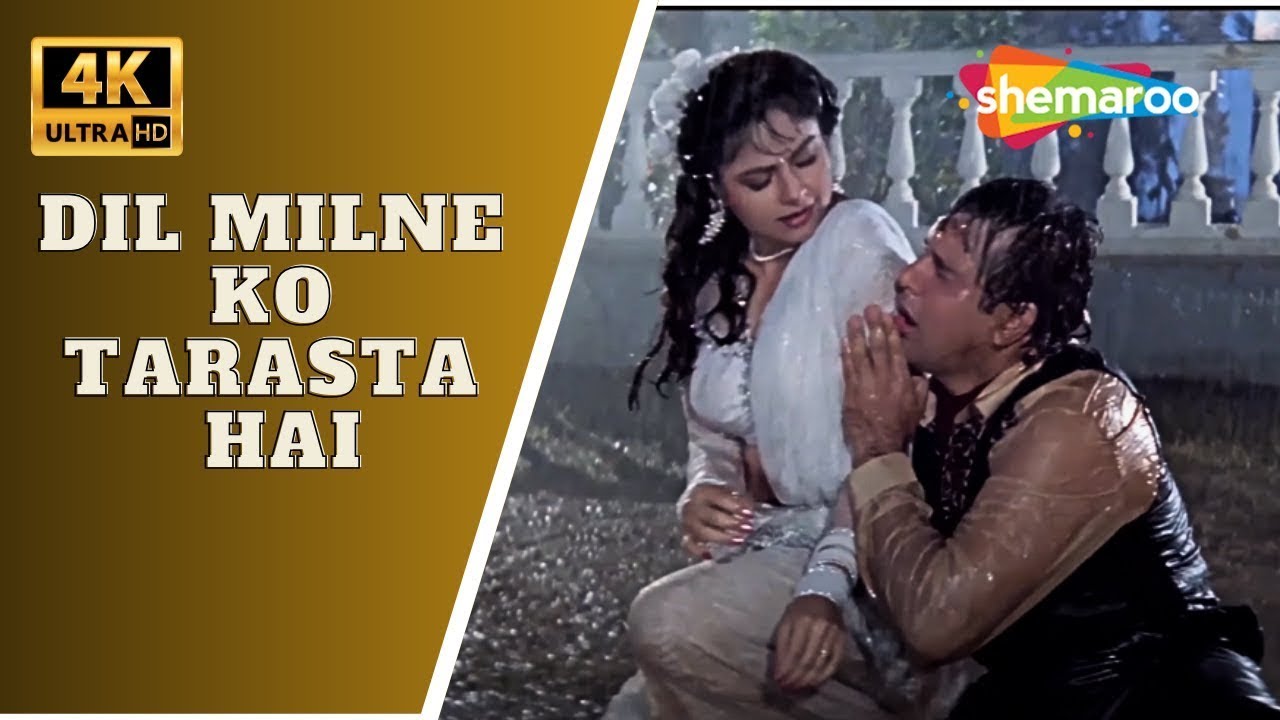 Dil Milne Ko Tarasta Hai- 4K Video | Ekka Raja Rani | Govinda, Ayesha ...