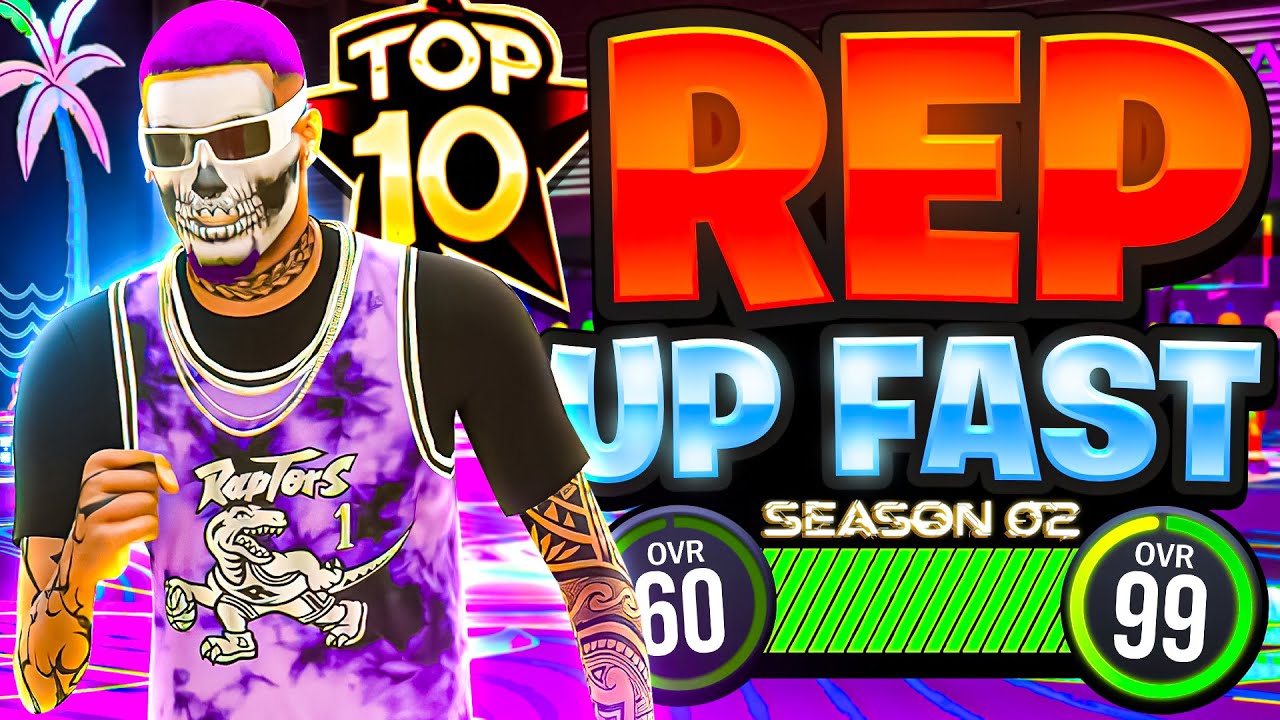 HOW TO REP/LEVEL UP FAST NBA 2K24! HIT LEVEL 40 in 1 DAY REP GLITCH ...