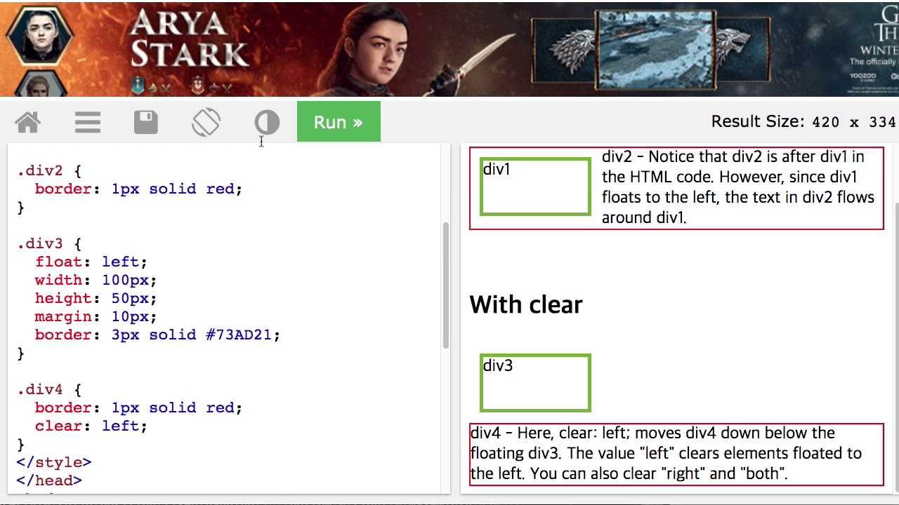 CSS tutorial 16 Float - YouTube