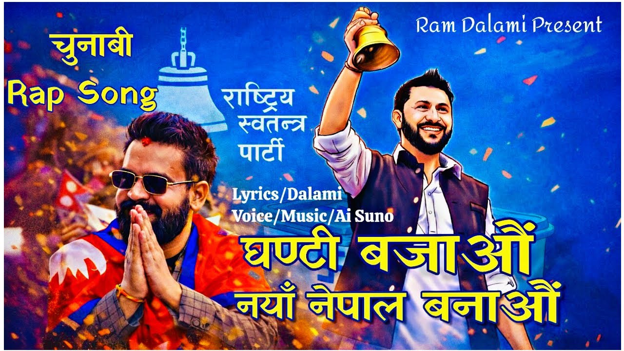 New Balen Shah Election Rap Song जय घन्टी जय बालेन चुनाबी Rap Ram ...