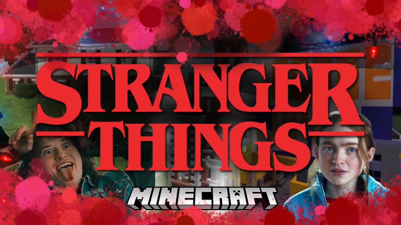 STRANGER THINGS MINECRAFT // First Look - YouTube
