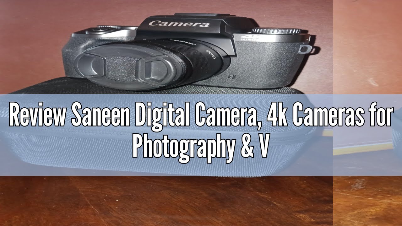 Review Saneen Digital Camera, 4k Cameras for Photography & Video, 64MP ...