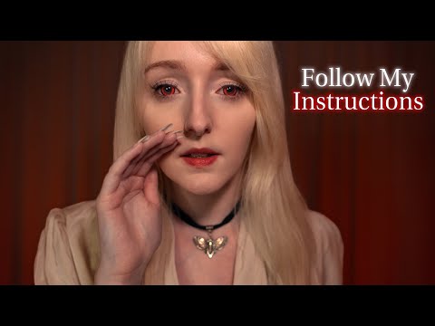 ASMR Follow My Instructions 🩸 Vampire Edition 🌙 Circling You
