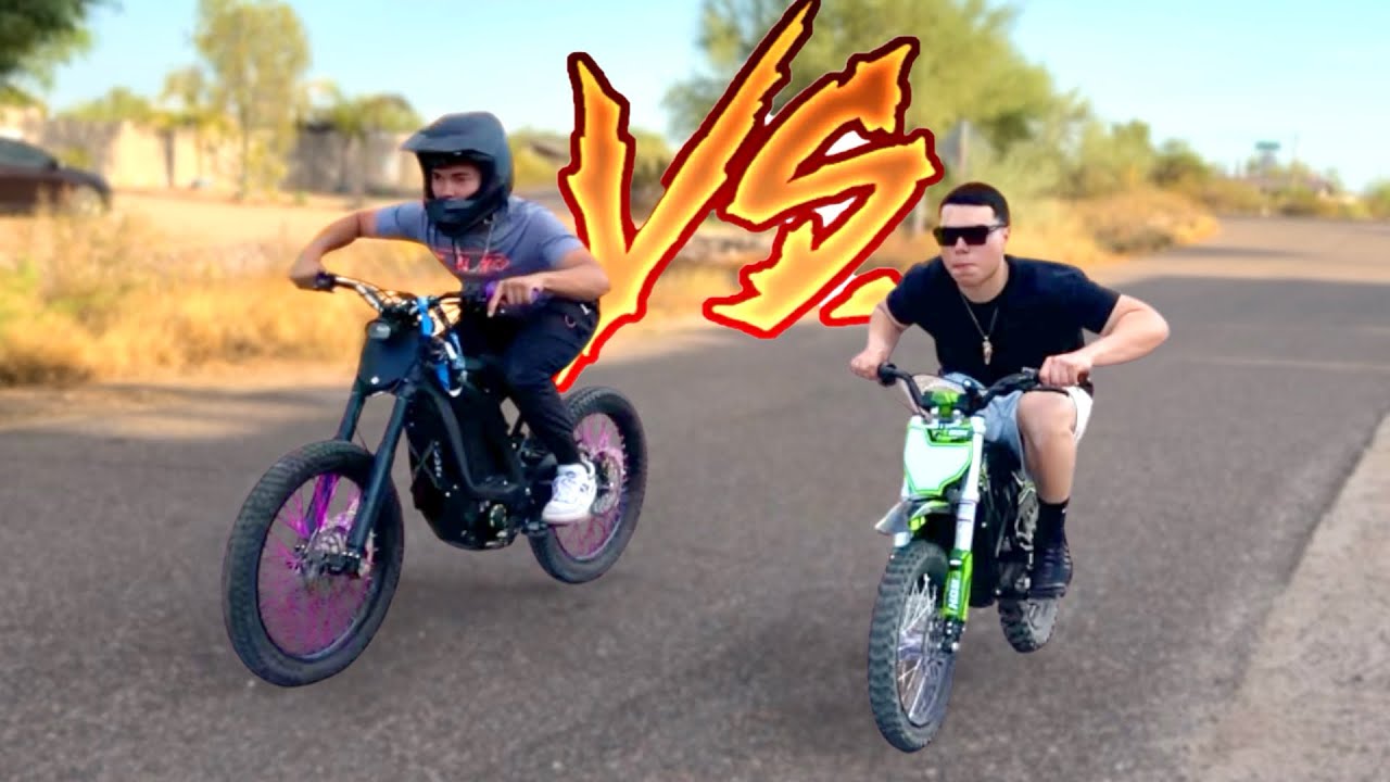 Carrera Epica entre la Surron X y la Ebox 2.0 ¿CUÁL GANARÁ?🔥⚡️ - YouTube