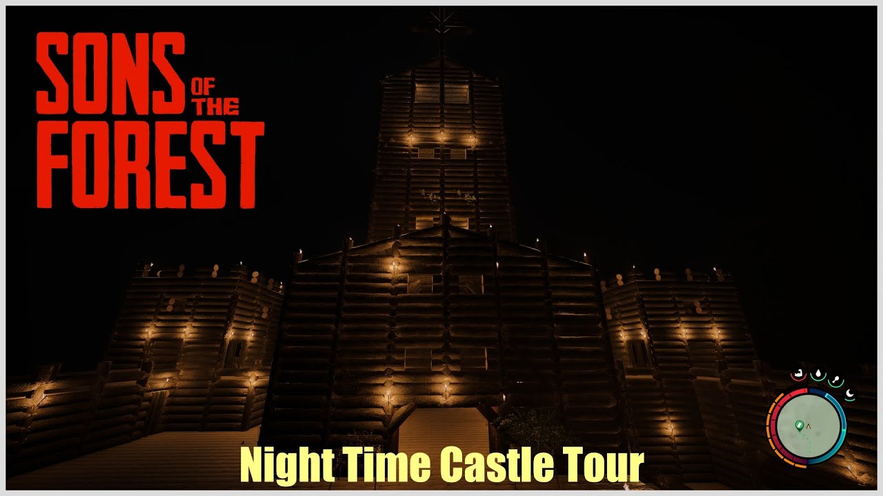 A Little Night Time Tour Through my Castle - YouTube