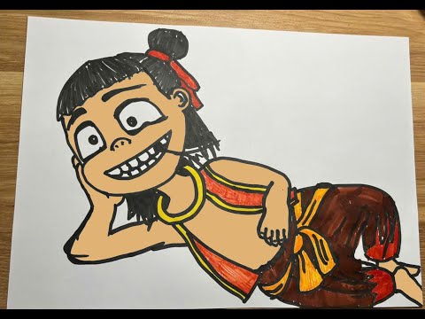 Hướng dẫn vẽ Natra ma đồng - How to draw NeZha - YouTube