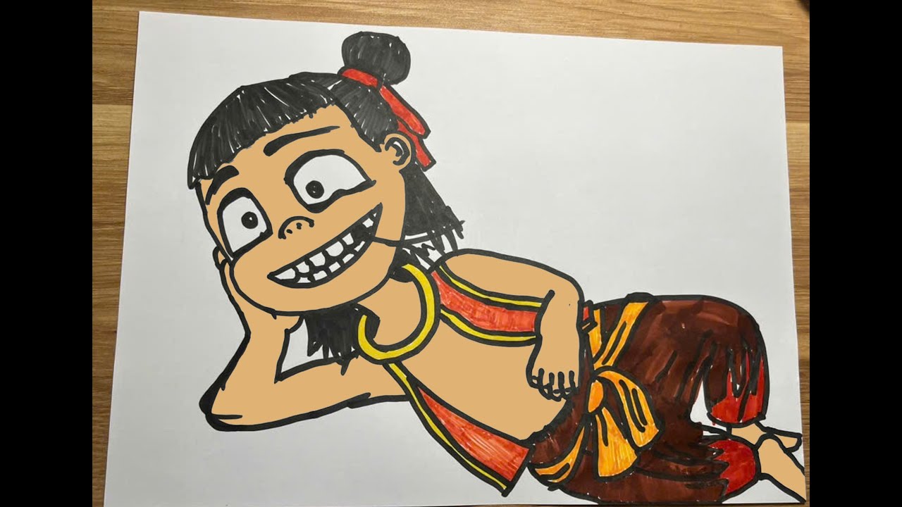 Hướng dẫn vẽ Natra ma đồng - How to draw NeZha - YouTube