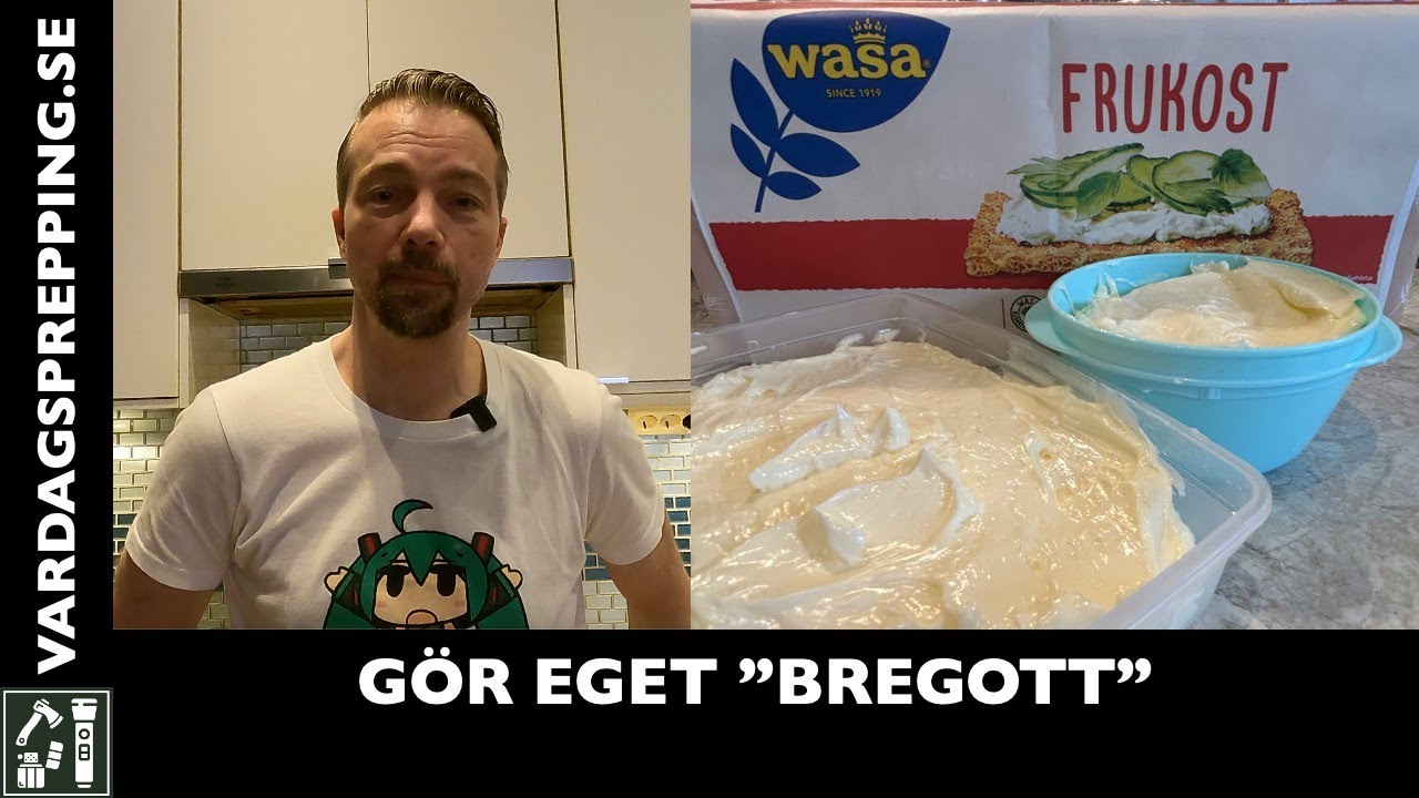 Martin gör eget "Bregott" från grunden - YouTube