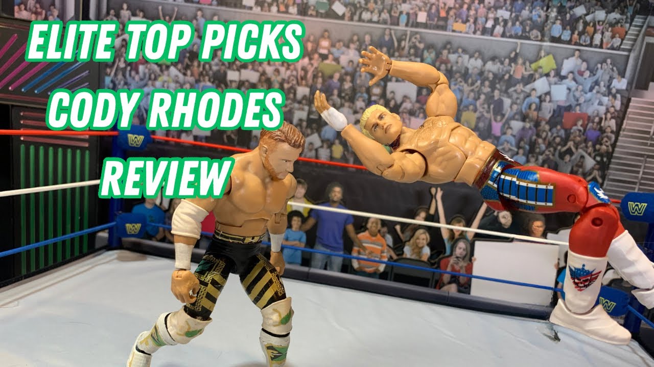Mattel Elite Top Picks Cody Rhodes Figure Review - YouTube