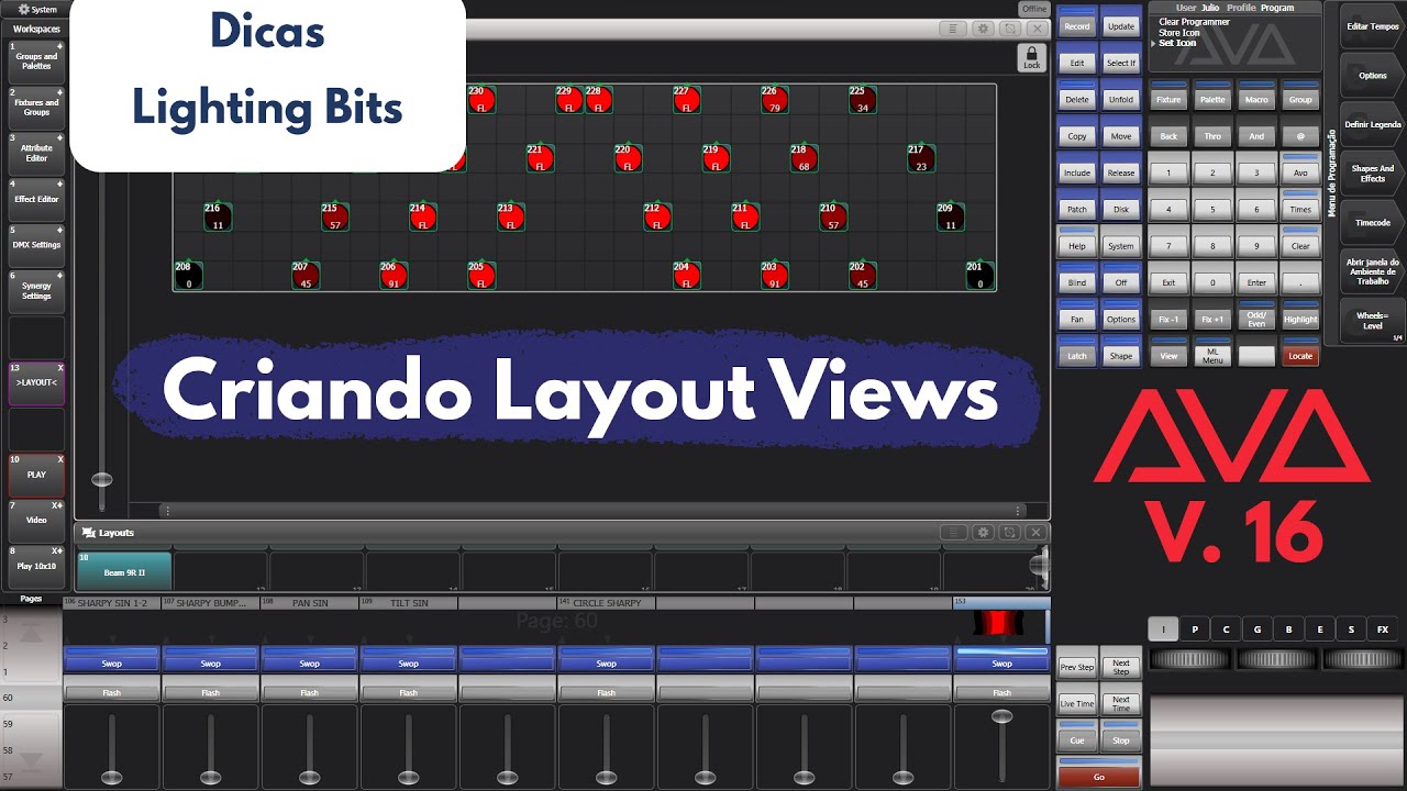 Dicas Lighting Bits - Criando um Layout View no Software Titan - YouTube