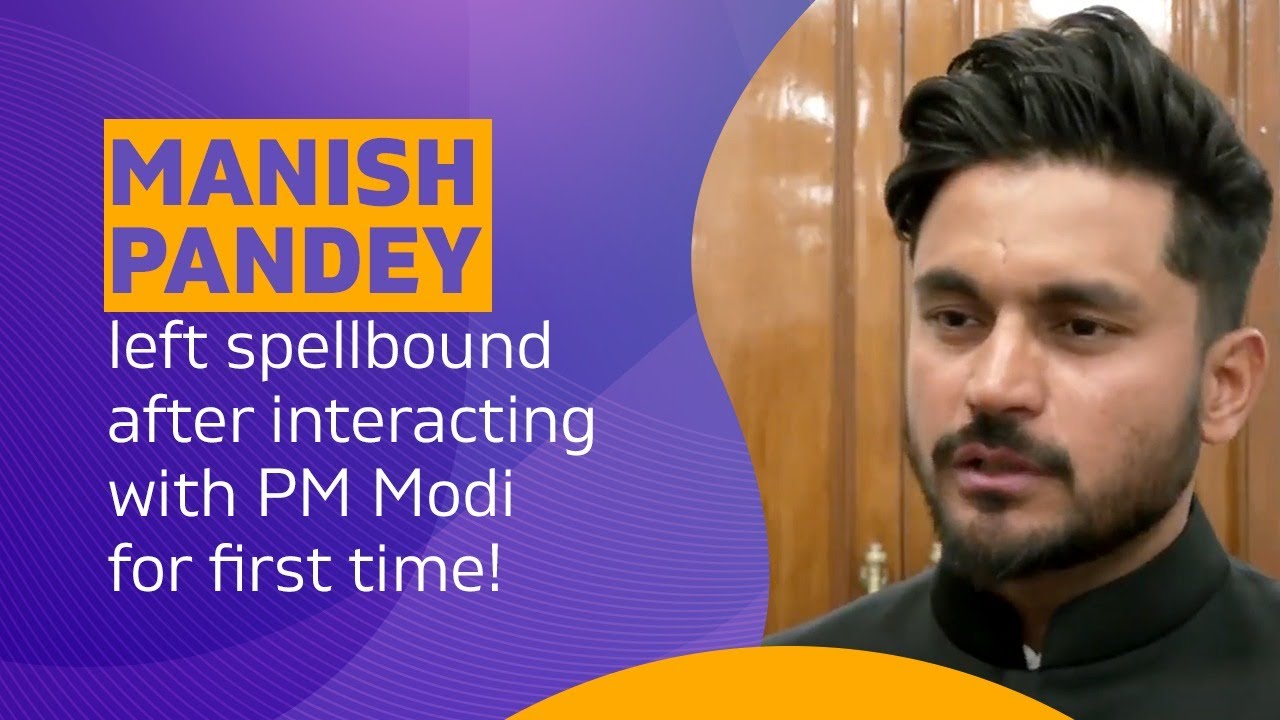 Manish Pandey left spellbound after interacting with PM Modi for first ...
