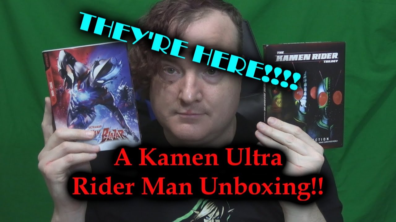 A Kamen Ultra Rider Man Unboxing!! - Blazar and the Movie Trilogy Have ...