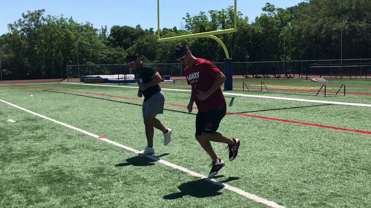 Single-Leg Forward and Backward Line Hops - YouTube