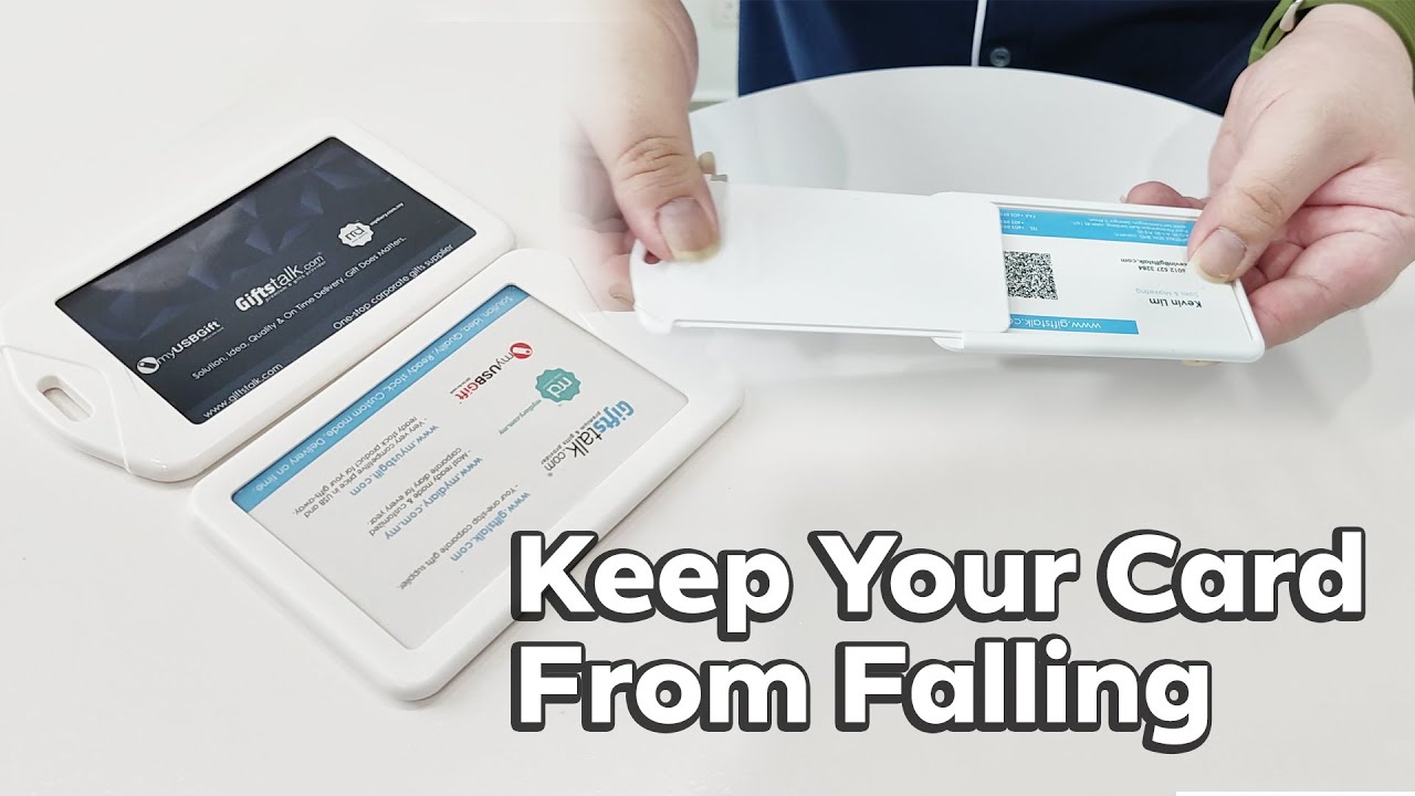 WAVE Slide Up ID tag Holder - YouTube
