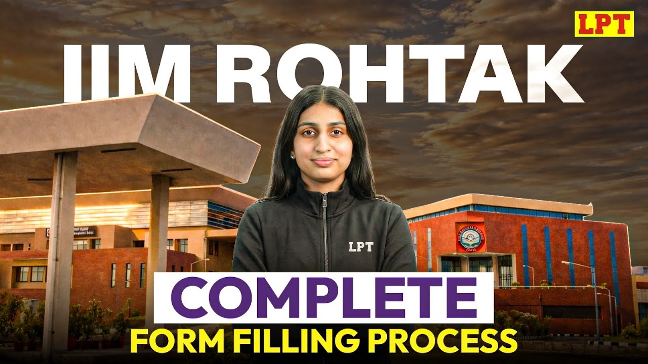 How to Fill IIM Rohtak IPM Form 2026 📝 Step-by-Step Live Demo | Avoid ...