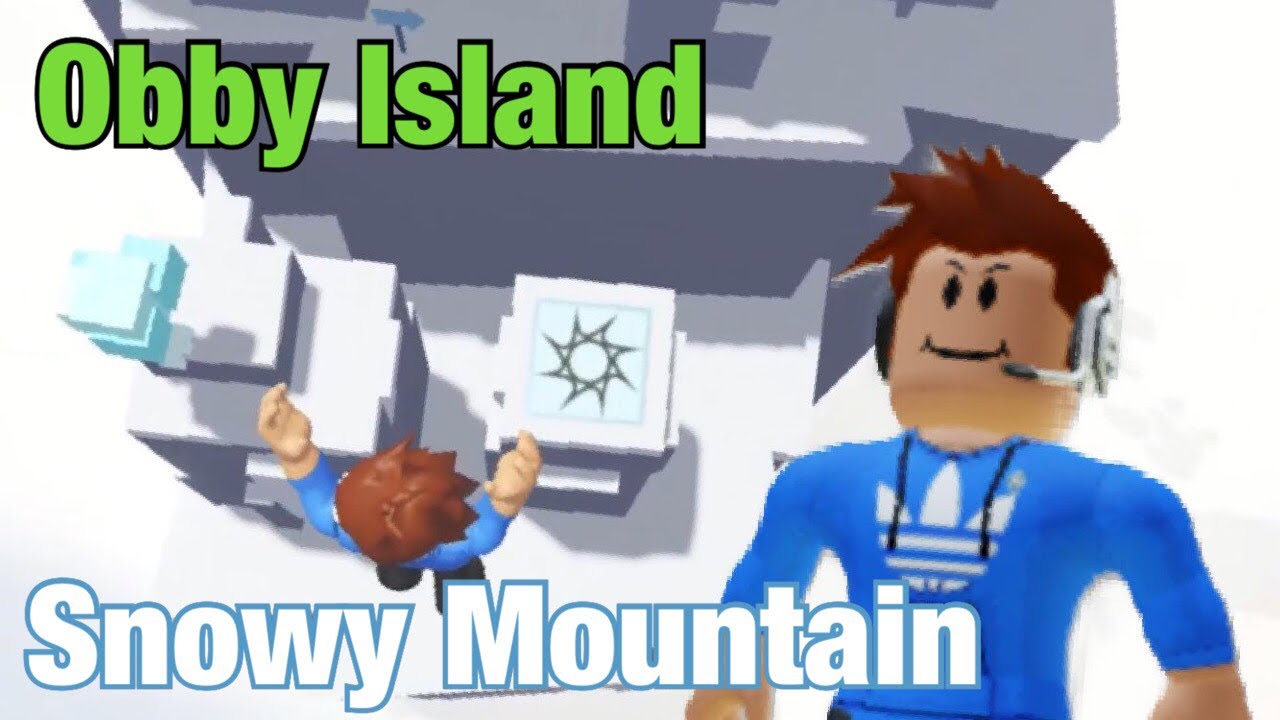 Roblox Obby Island Snowy Mountain Full Walk-through - YouTube