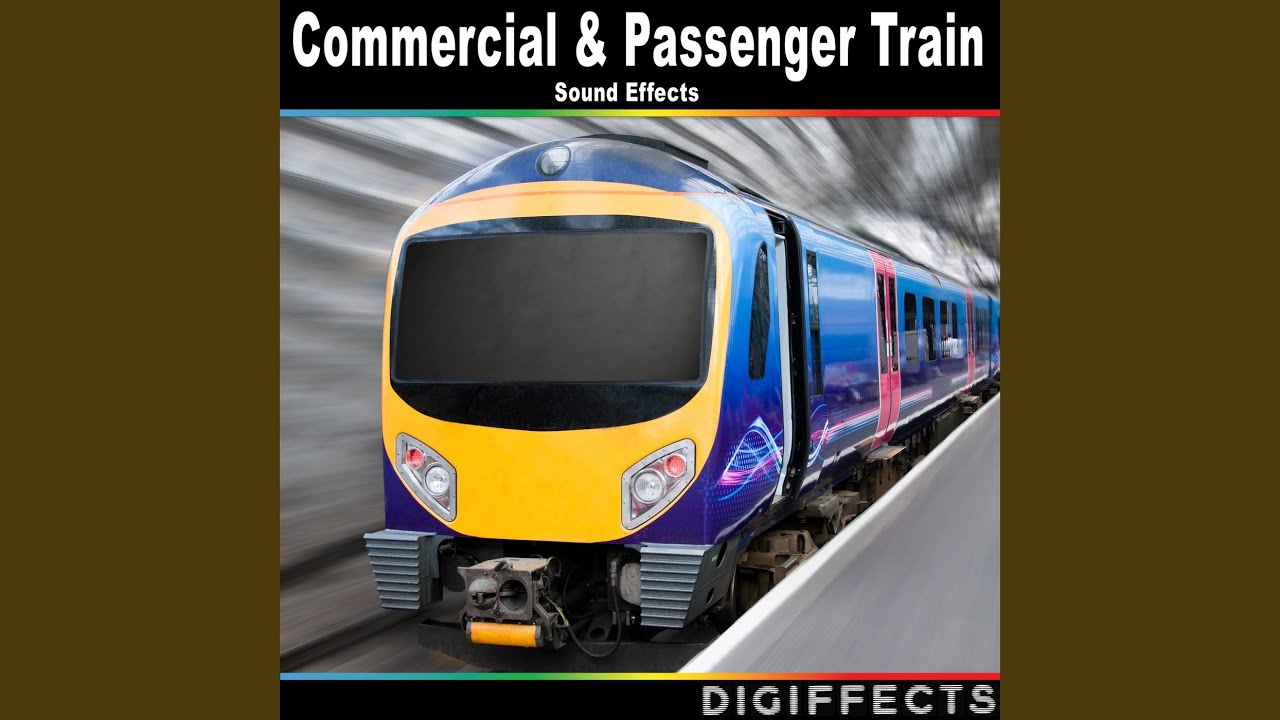 Calm Train Station Ambience with Train Arrival - YouTube